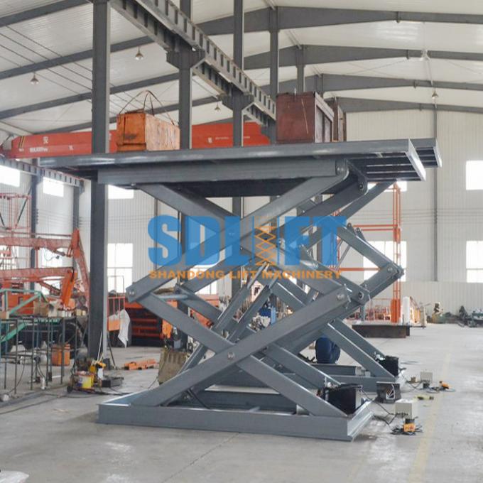 Scissor Lift Portable Otomotif Untuk Sistem Parkir Lift Mobil Otomatis